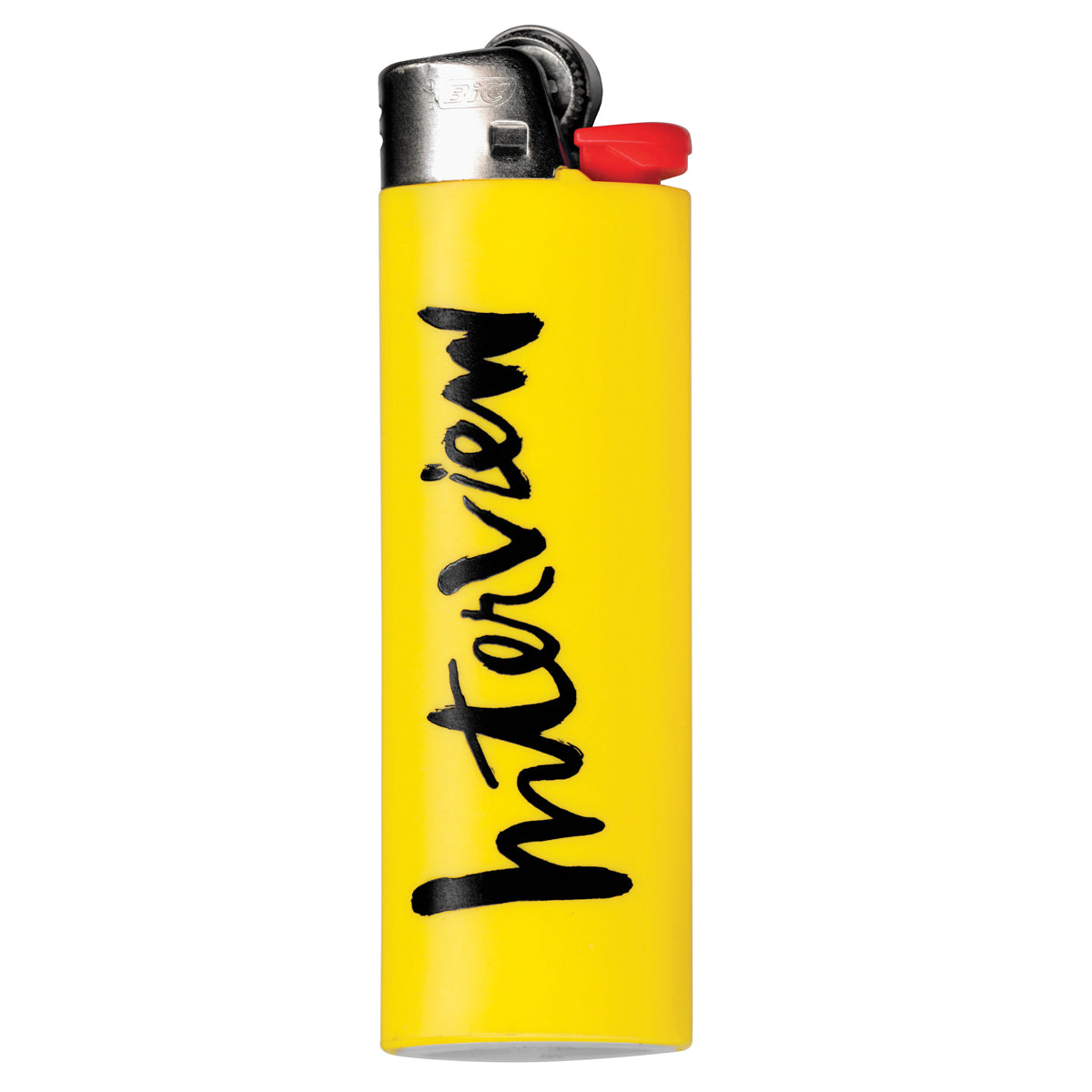 Interview Logo Lighter (Black or Yellow) – Interview Magazine